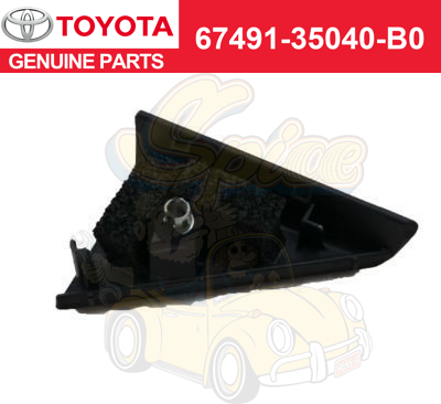 GENUINE Toyota 03-09 4RUNNER PASSENGER DOOR LOWER MIRROR GARNISH 67491 ...