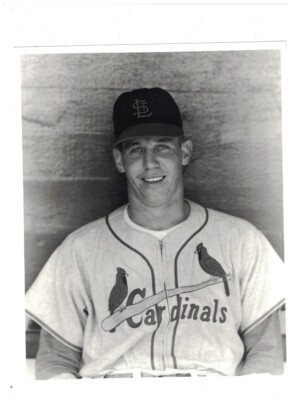 Don Lassetter St. Louis Cardinals 8x10 Vintage BRACE Baseball Photo RH5 ...