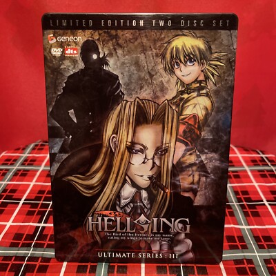 Hellsing Ultimate - Vol. 3 (DVD, 2007, Limited Edition) Steel book No ...