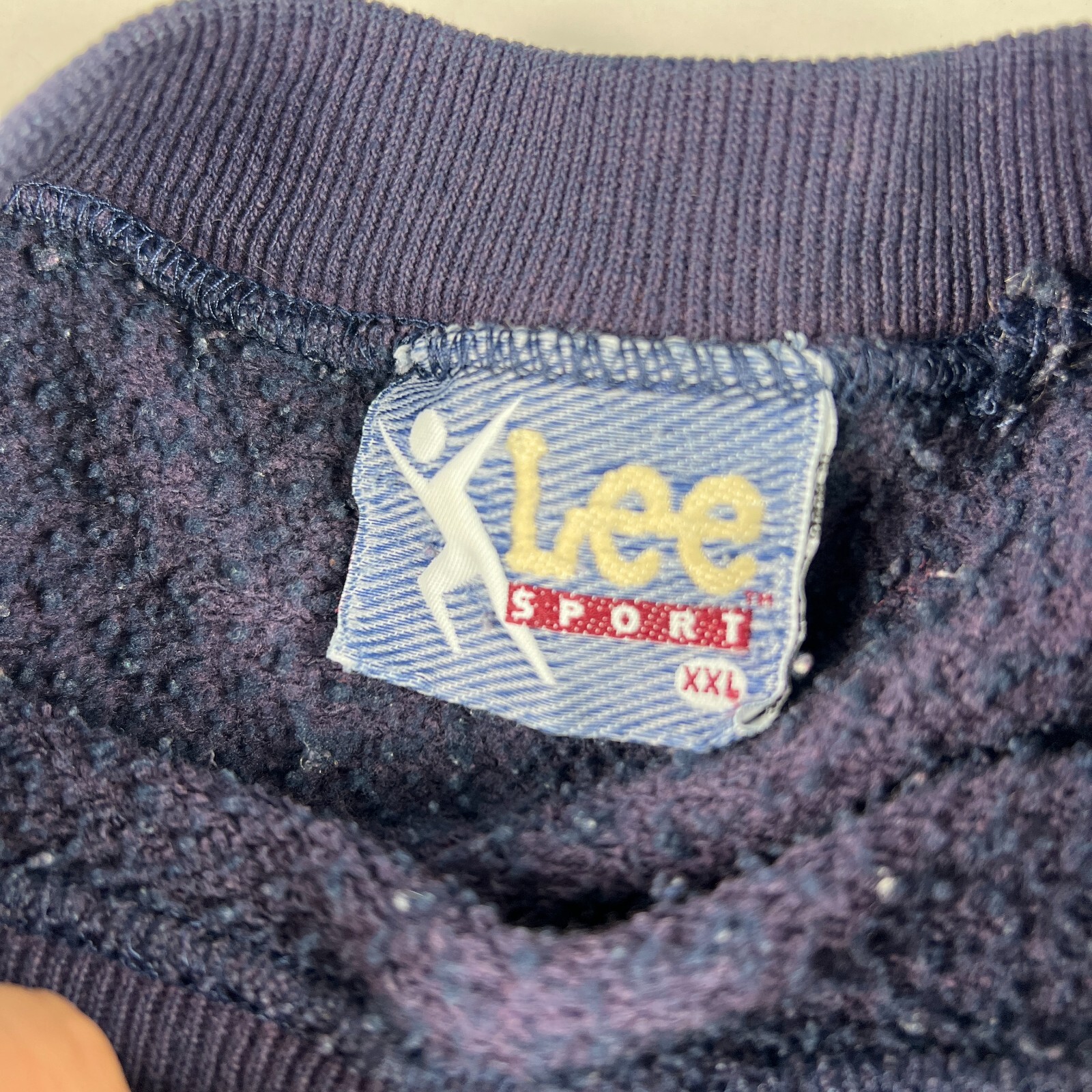 VTG 90s Lee Sports Cleveland Indians Sweatshirt Extra Extra Large Blue ...