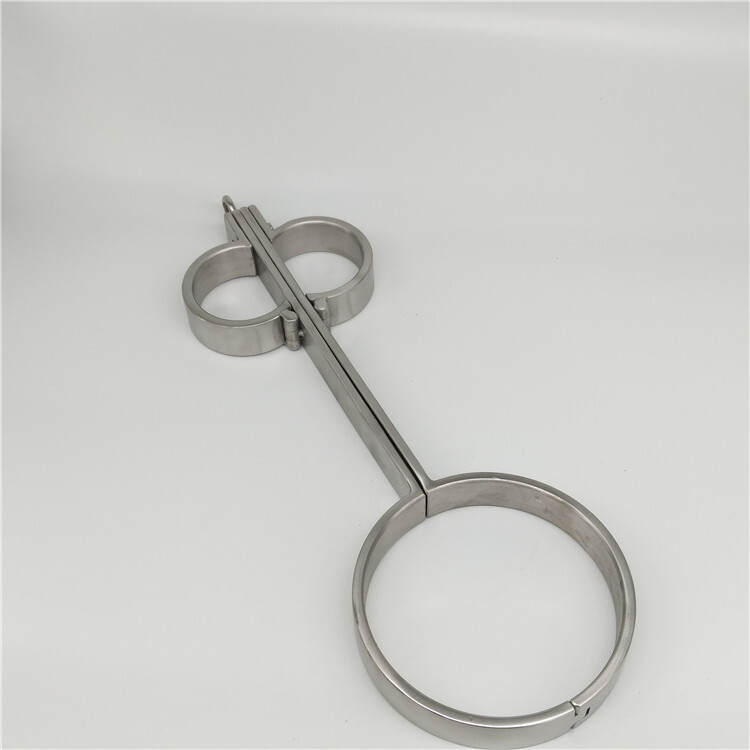 Stainless Steel Flail Handcuffs Neck Collar Shackle Cuffs Neck Collar ...