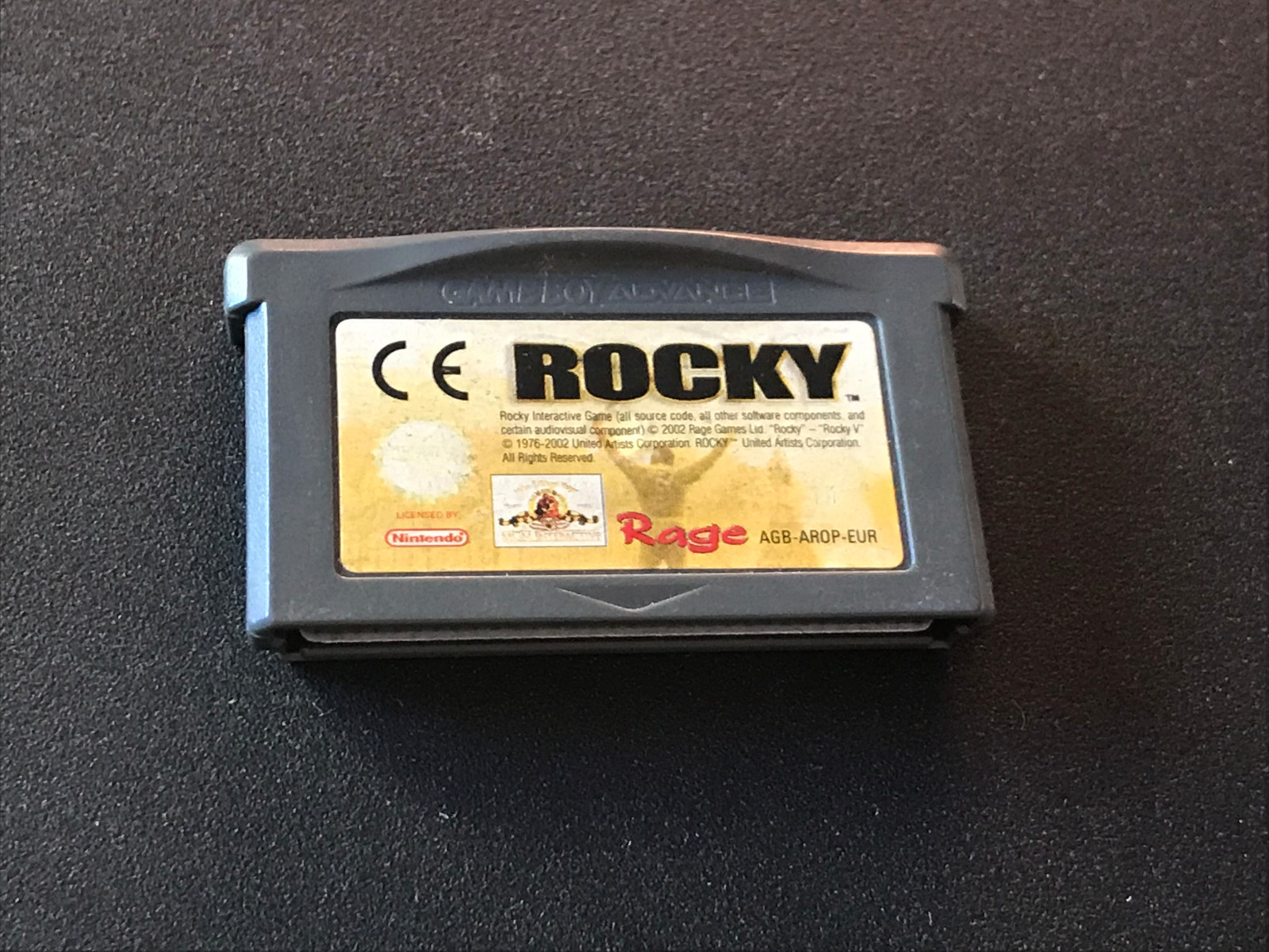 Rocky GBA Game Boy Advance PAL | eBay