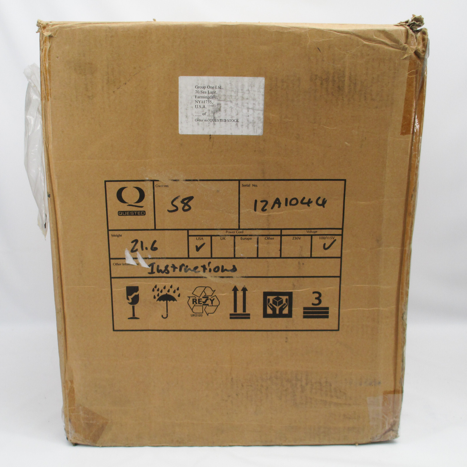 Single - Quested S8 Active Studio Monitor Cinema Hi-Fi 2-Way Speaker | eBay