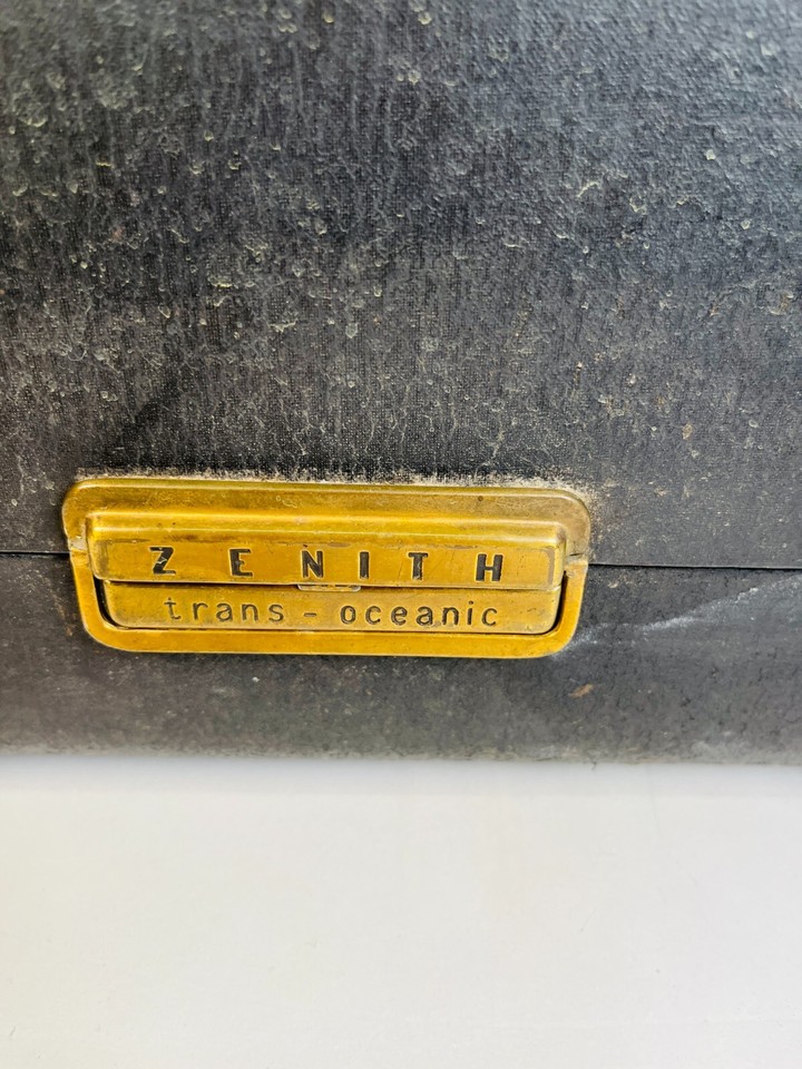 Vintage Zenith Trans Oceanic Wave Magnet Radio FOR REPAIR | eBay