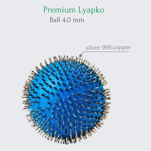 Lyapko Premium Applicator Acupuncture Silver Ball 4.0 Ag | eBay