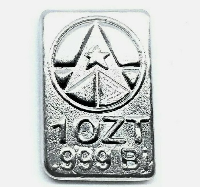 1 oz Bismuth Bar 1 Troy Ounce 31g .999 Fine Bismuth Bullion Bar ...