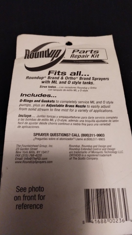 Roundup & Ortho Parts Repair Kit for ML & O Style Lawn & Garden ...