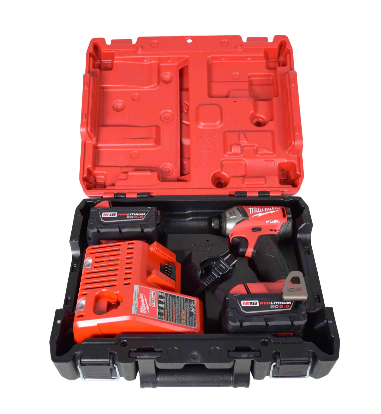 Milwaukee 2760-22 M18 FUEL SURGE 1/4inch Hex Hydraulic Driver Kit ...