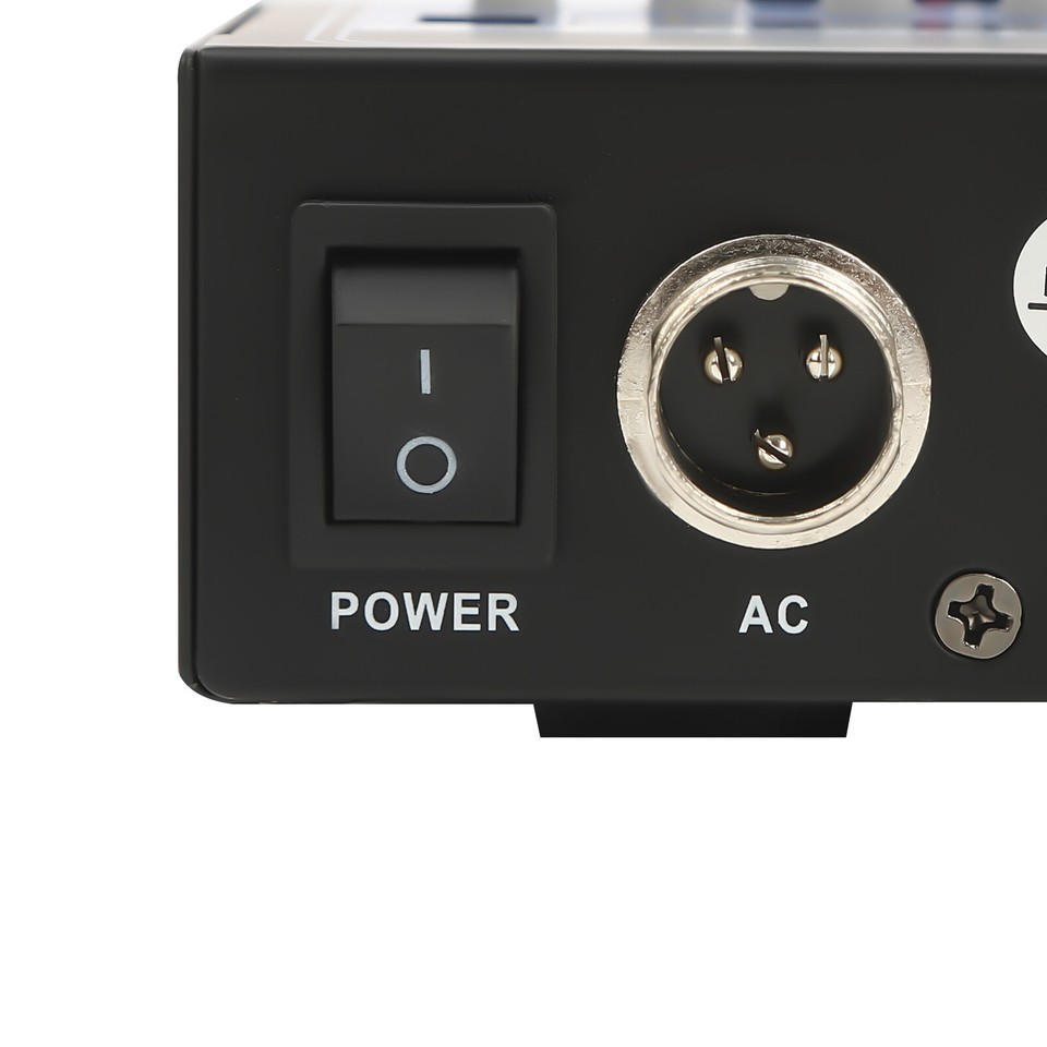 Bluetooth Audio Mixer USB DJ Sound Mixing Console 7-Channel Bands ...