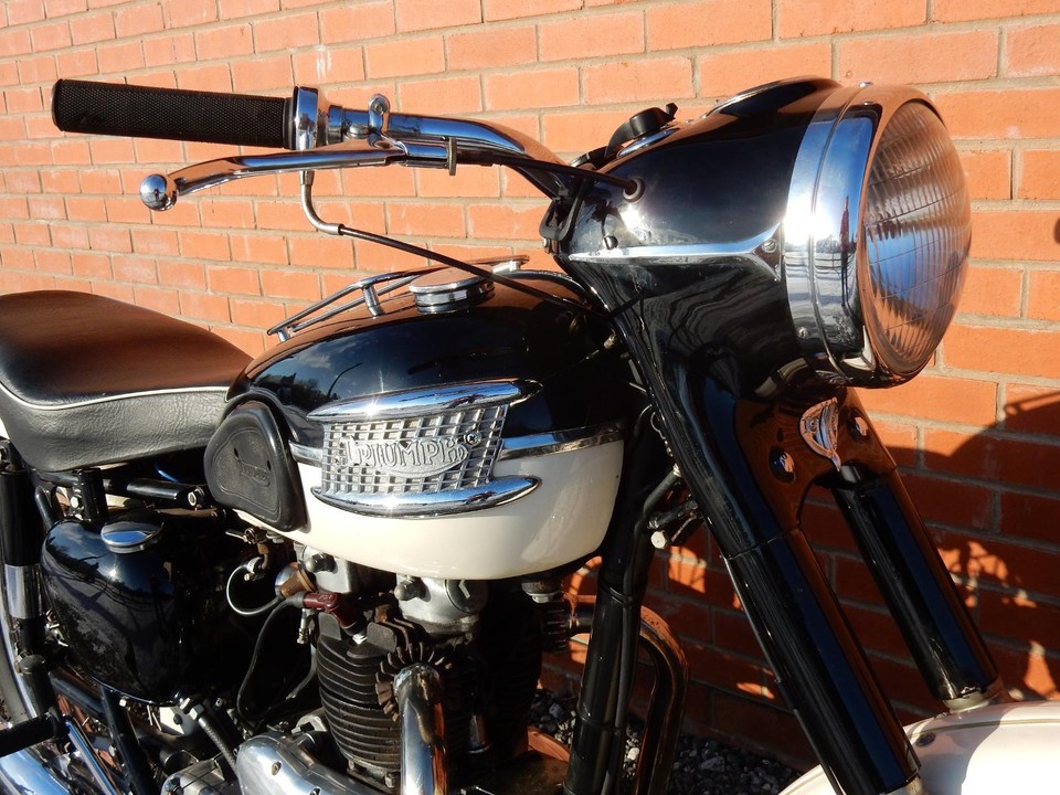 Triumph T110 650cc 1958 V5C & Green Log Book - 686 XWE | eBay UK