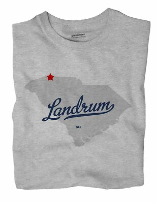 Landrum South Carolina SC T-Shirt MAP | eBay