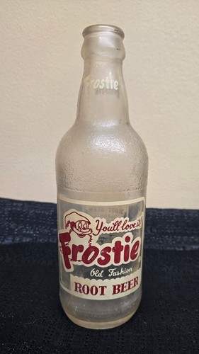 Vintage Frostie Root Beer Soda Bottle 12 oz | eBay