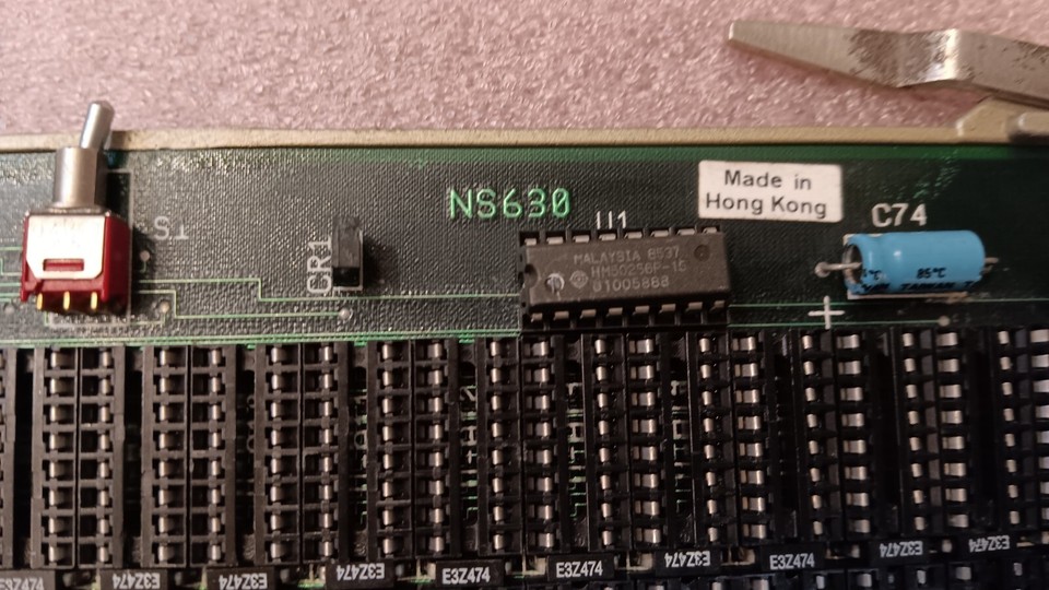 National Semiconductor NS630 4MB Memory Board DEC MicroVax II (B2) | eBay