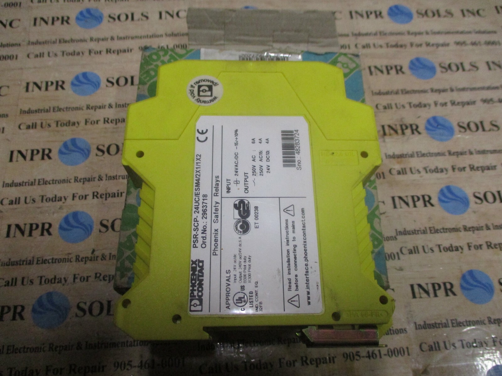 Phoenix Contact PSR-SCP-24UC/ESM4/2X1/1X2 Safety Relay 24VAC/DC 2963718 ...