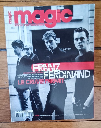 Magic FRANZ FERDINAND SCOTTISH ROCK HUSHPUPPIES DOMINIQUE DALCAN REVERT ...