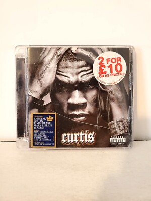 50 Cent "Curtis" CD (UK/EU Pressing), (European Import), (2007), w ...