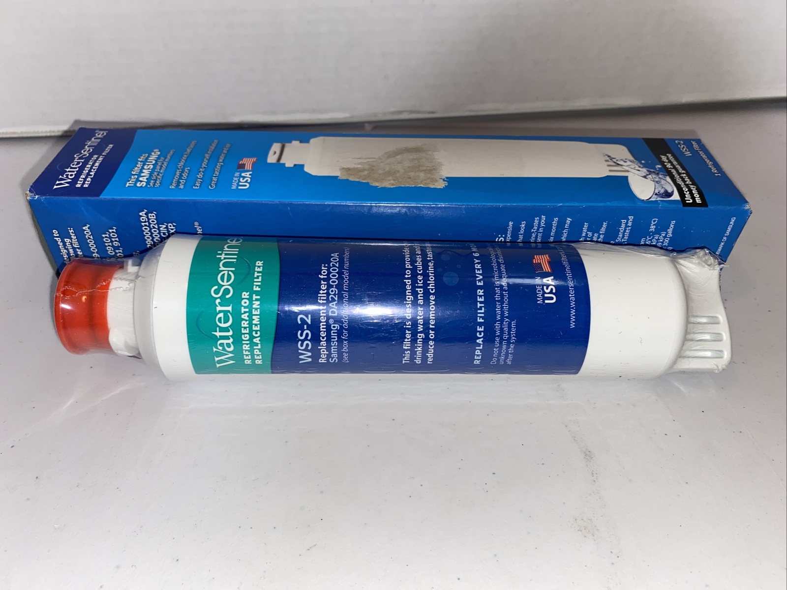 WaterSentinel WSS-2 Refrigerator Replacement Filter for Samsung - Pack ...