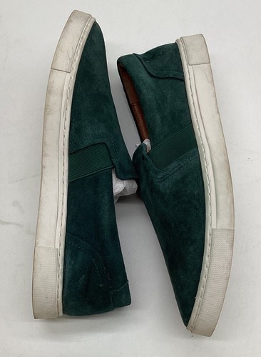 Frye Women's Ivy Slip On Suede Leather Sneaker Pine Green Size US 9.5 M ...