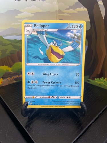 Pelipper 042/192 - Rebel Clash - Uncommon - Pokemon Card TCG - LP | eBay