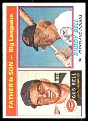 1976 Topps #66 Gus Bell / Buddy Bell Baseball Card | eBay