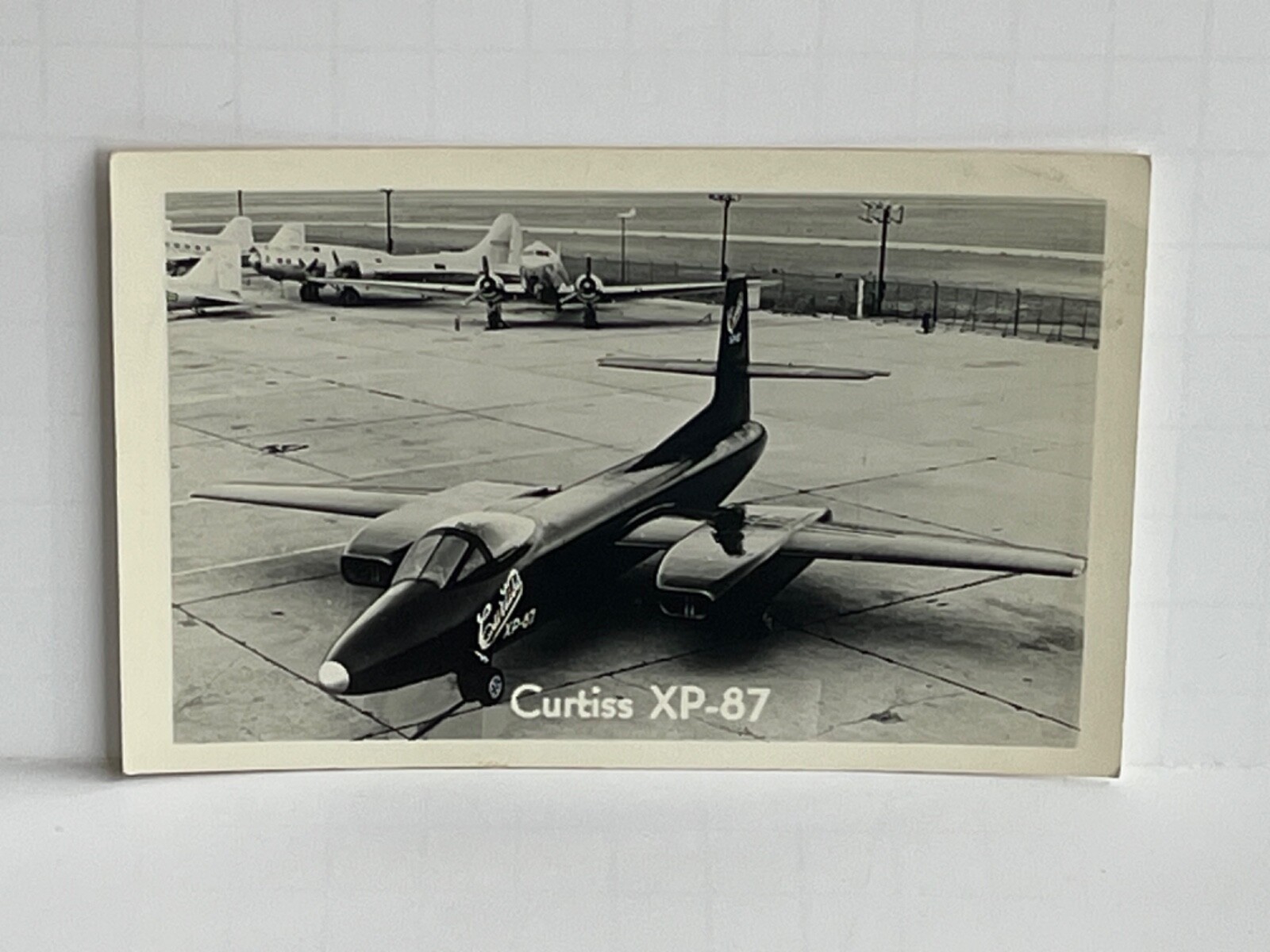 Curtiss XP 87 U.S. Airplane Air Force RPPC Postcard A31 | eBay