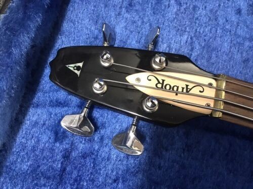 Arbor explorer vintage bass made in Japan 1970s in Black neck-through 4 ...