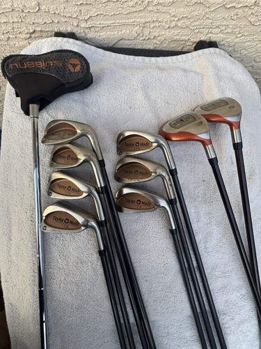 TaylorMade Burner LCG Iron Set 3-PW No 5. 3,5 Woods And Nubbins Putter ...