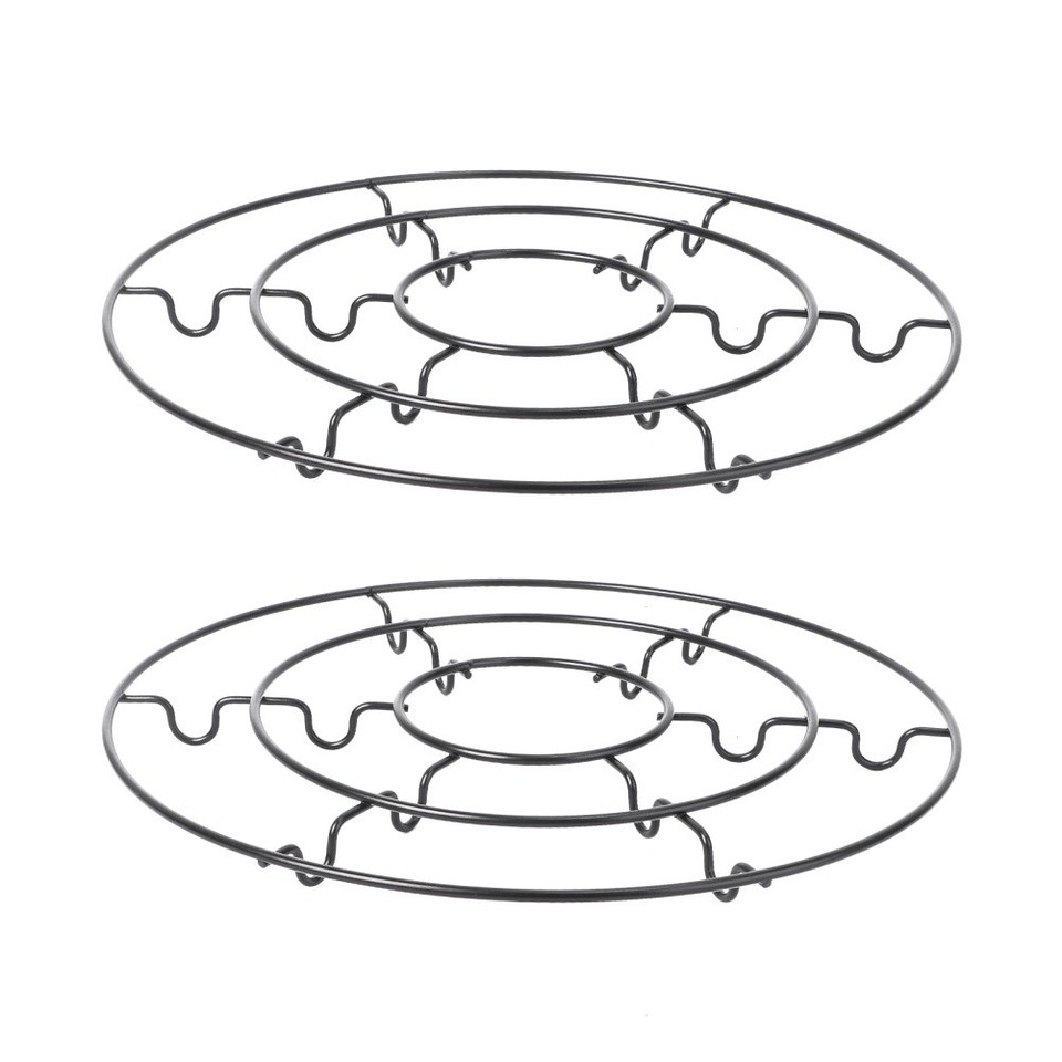 2 Pcs Pot Planter Shelf Flower Holders Stands Flowerpot Raised Base ...