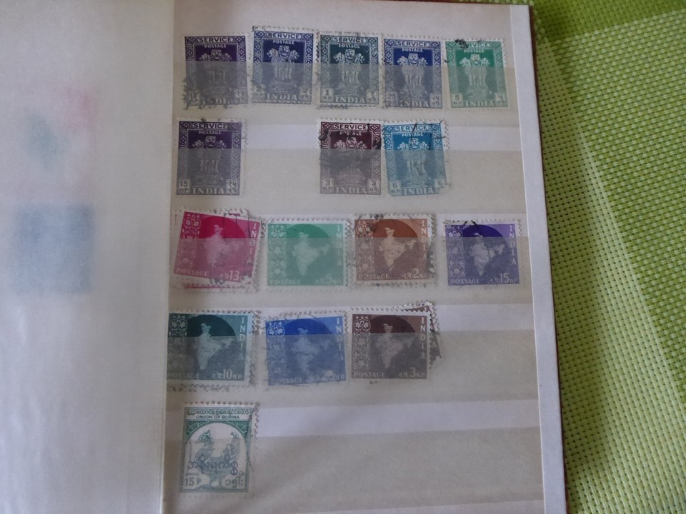 A SMALL STOCK BOOK WITH STAMPS | eBay UK