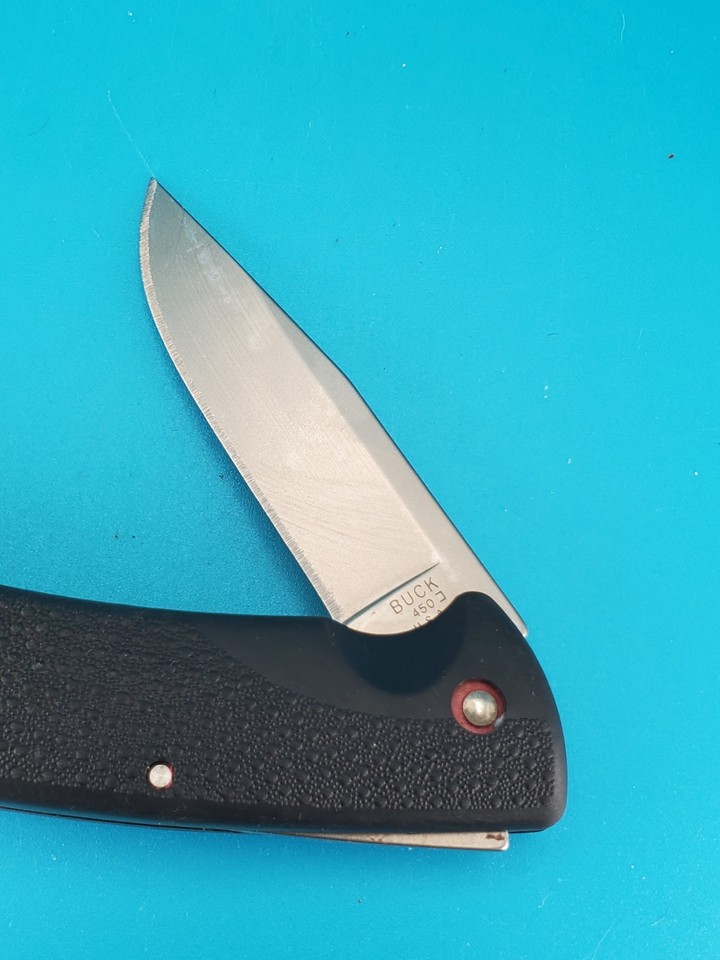 Buck 450 Lock Back USA Made Plain Edge Folding Pocket Knife! | eBay