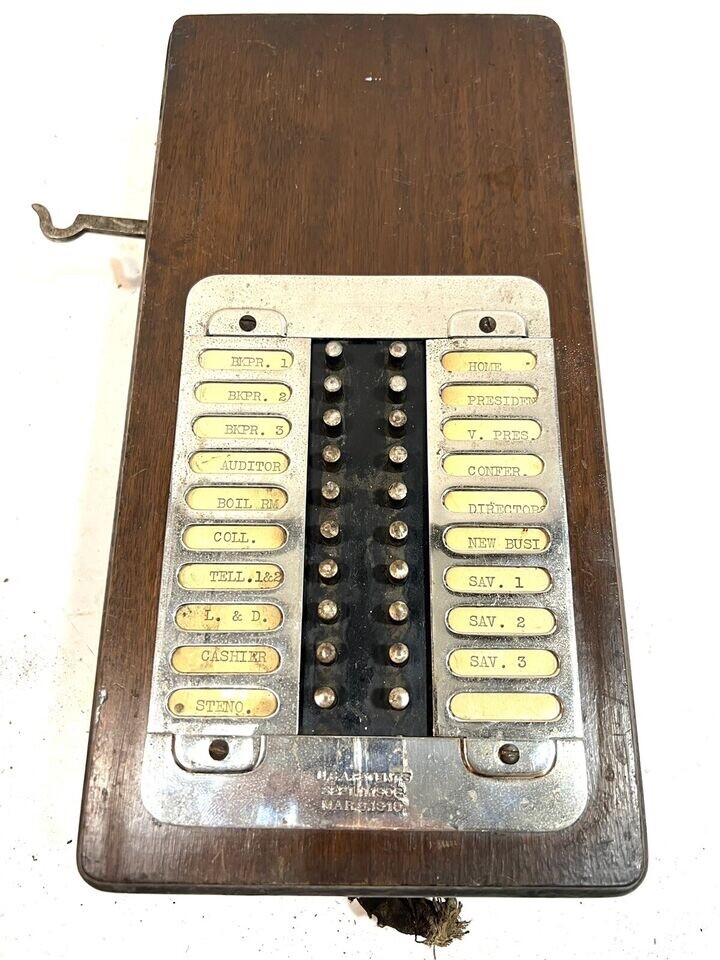 Antique 1900”s Operator Switchboard Telephone | eBay