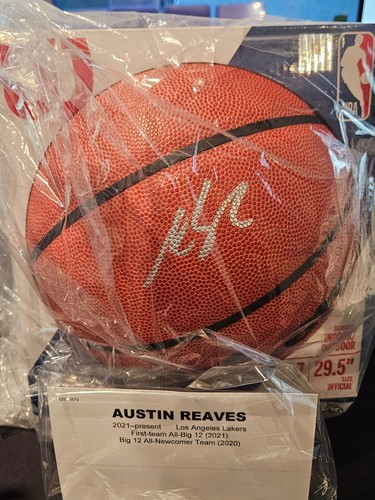 Austin Reaves Autographed Wilson Basketball Coa Tristar | eBay