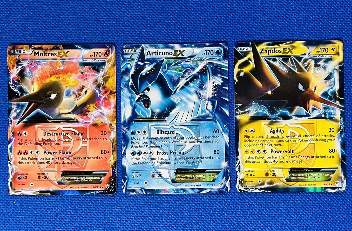 Pokemon Cards Legendary Birds Ex