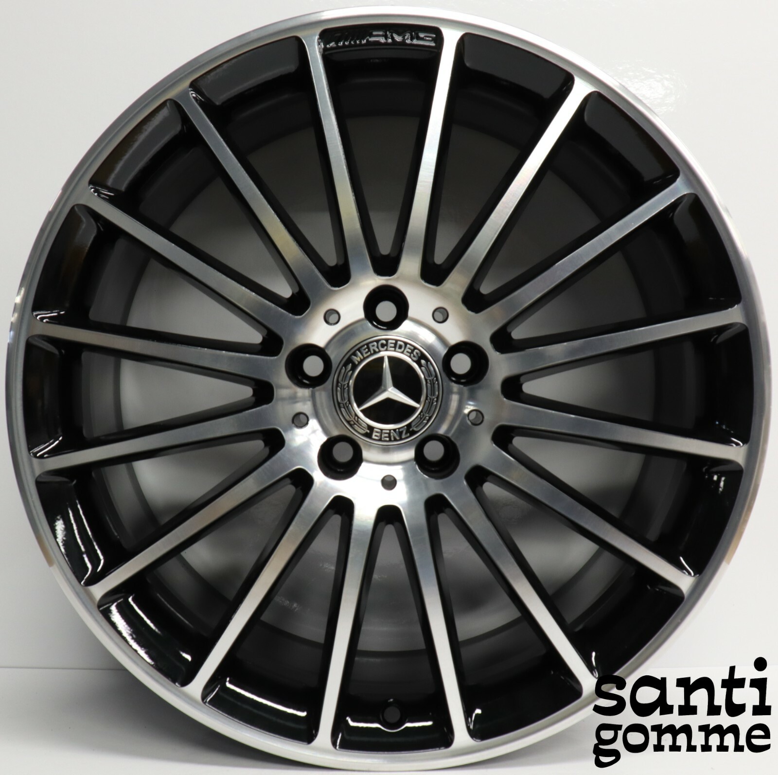 1 Rim Alloy MERCEDES a 45 AMG 8 X 19 " Original Black A1764010502 for ...