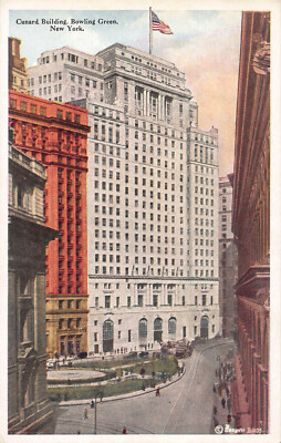 Cunard Building, Manhattan, New York City, Early Postcard, Unused | eBay
