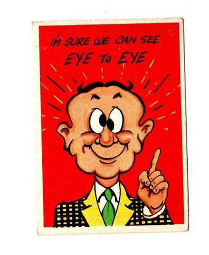 1957 Topps Goofy Series Post Card #20 [EX]a | eBay