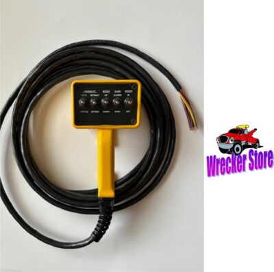 5 SWITCH REMOTE CONTROL, 25' Cord for Underlift, Under reach, Wrecker ...