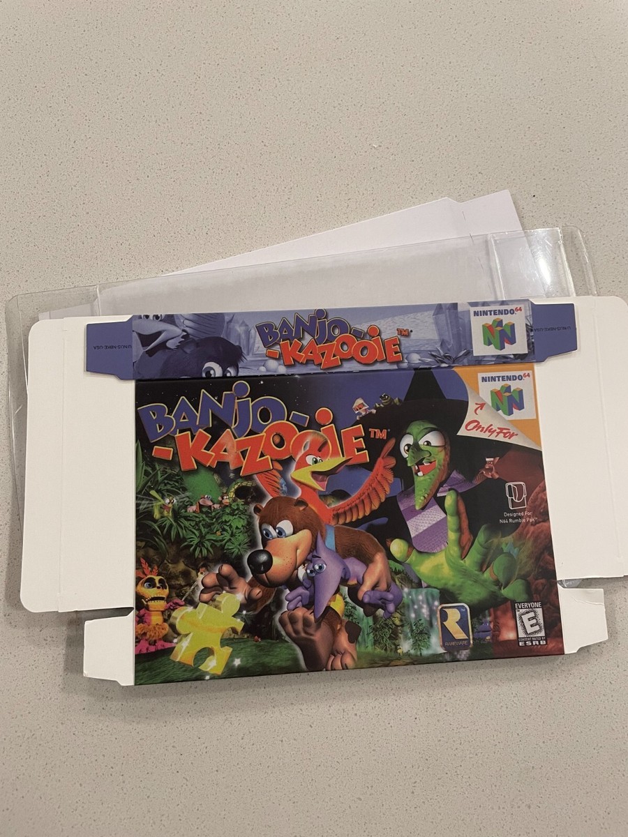 Banjo Kazooie N64 Box