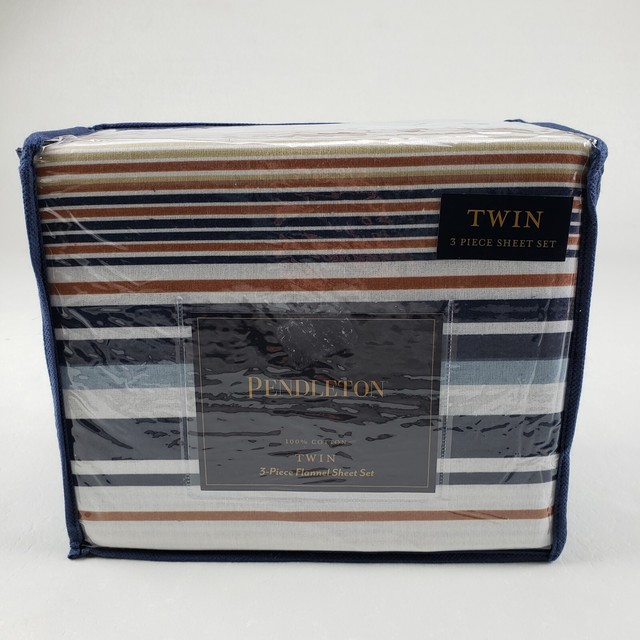 Pendleton Twin Flannel Sheet Set 100% Cotton for sale online | eBay