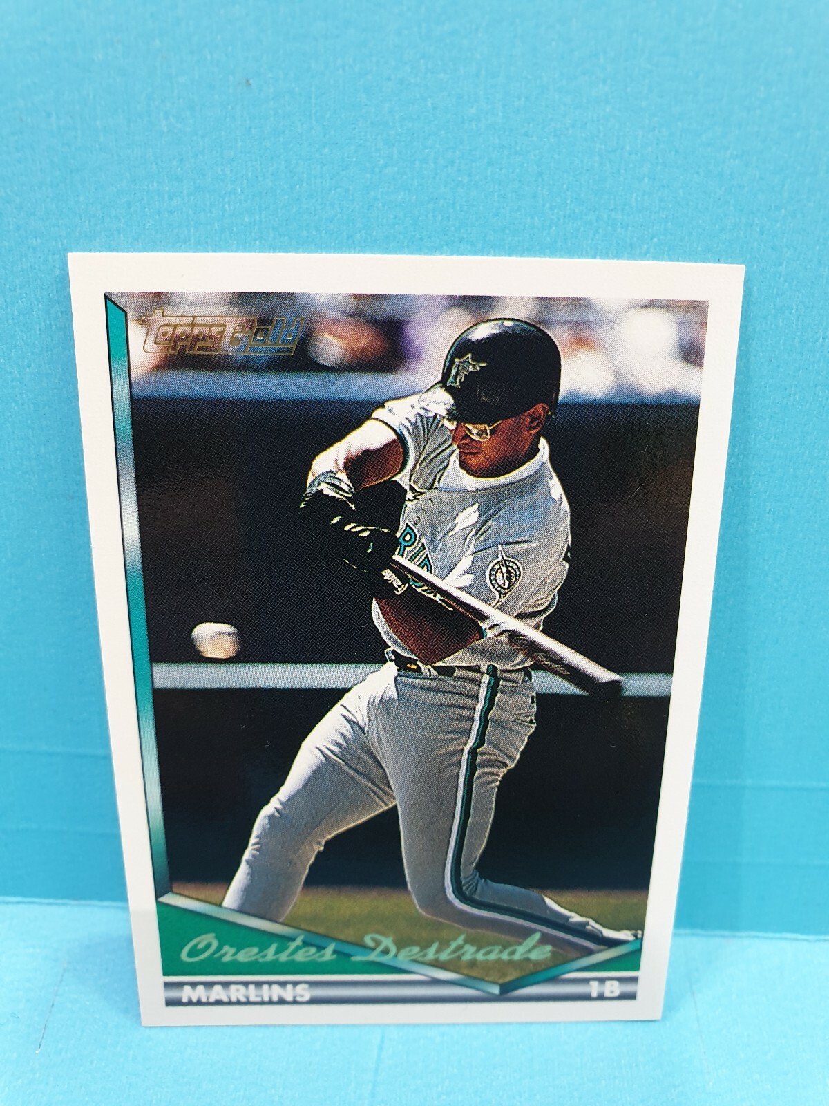 Orestes Destrade🏆Topps Gold 1994 Marlins #710 Baseball Card 🏆 FREE POST ...