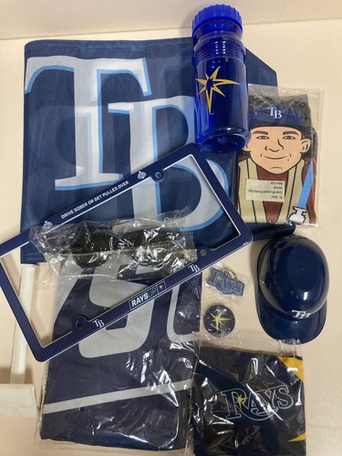 TAMPA BAY RAYS Gift Pack of 10 New Souvenir Items | eBay