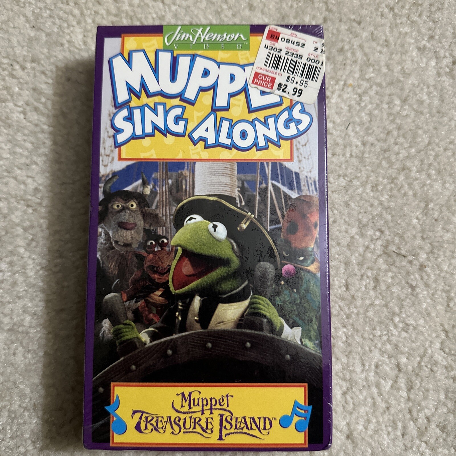 Vintage Muppet Sing Alongs Muppet Treasure | Grelly USA