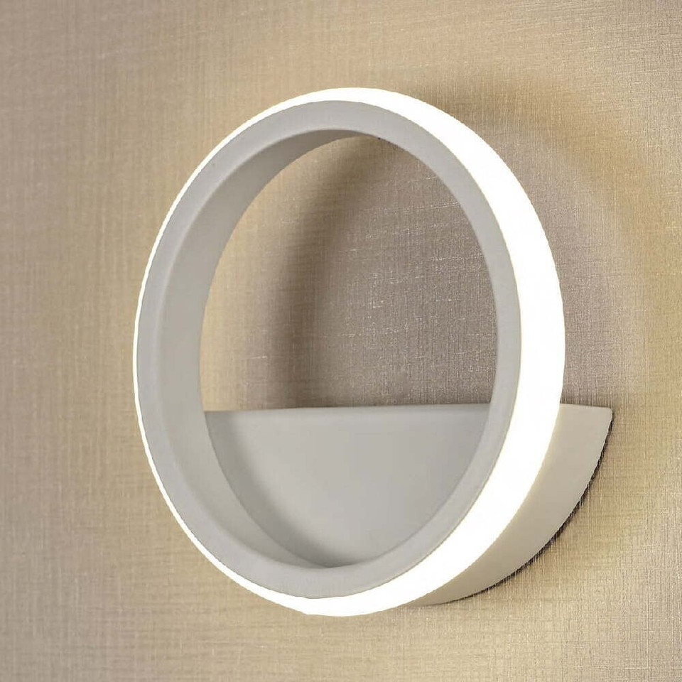 Applique A LED Wall Big Modern Design White for Hallway MN-582 | eBay