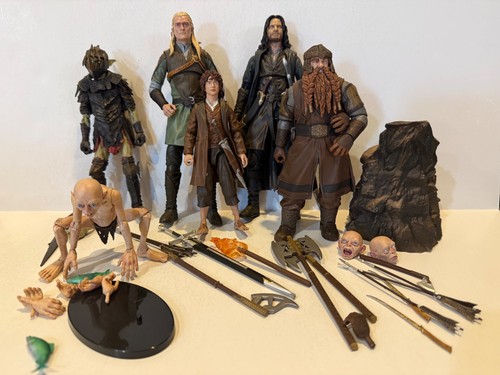 Lord of the Rings LOTR Diamond Select Action Figure Lot of 6 Legolas ...
