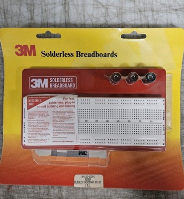 3M Solderless Breadboard Model 309 - 922309 | eBay