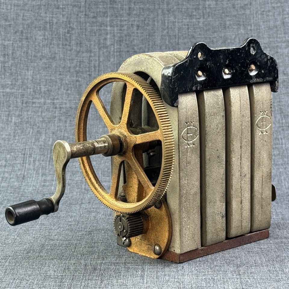 Vintage 4 Bar Magneto Generator Holtzer Cabot Crank Wall Telephone | eBay