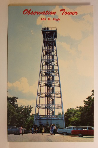 Postcard Observation Tower Hot Springs National Park AR A17 | eBay