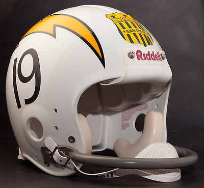 *FACEMASK ONLY* LANCE ALWORTH SAN DIEGO CHARGERS 1-Bar Football Helmet ...