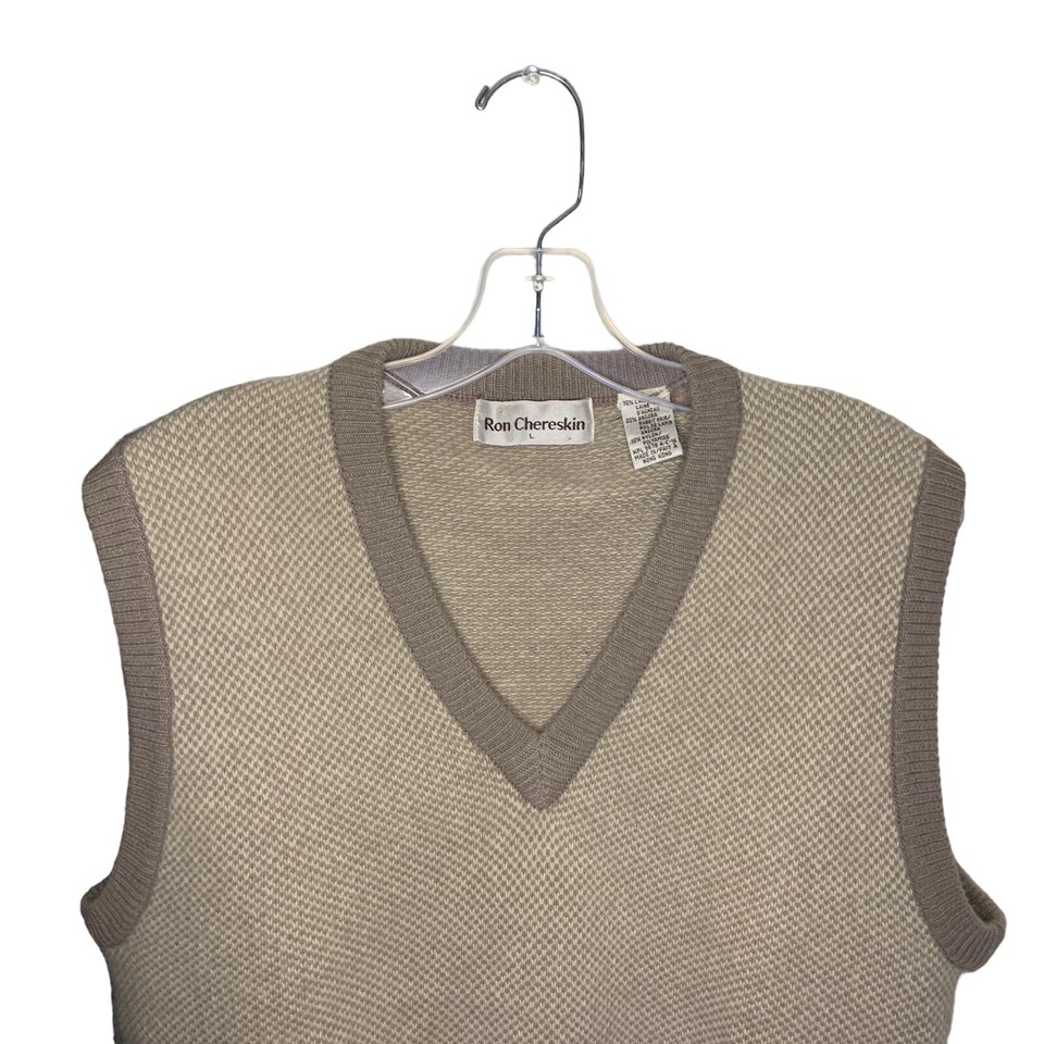 Ron Chereskin Men's Lambswool Vest Size L | eBay