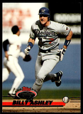 1993 Topps Stadium Club 342 Billy Ashley Los Angeles Dodgers Baseball ...